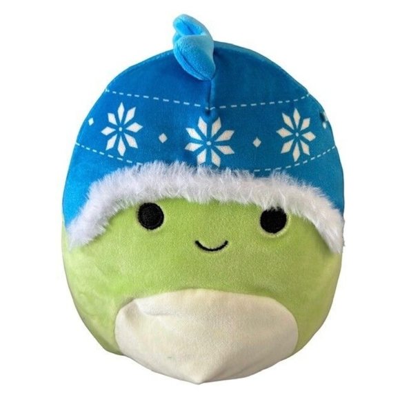 Squishmallows | Toys | Squishmallows Danny Green Dinosaur Blue Hat ...